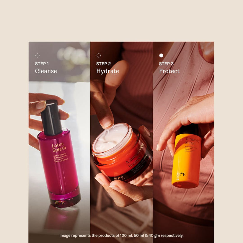 Sunscreen Serum - Turmeric Shield Serum [SPF 40] with Ceramide | 82°E