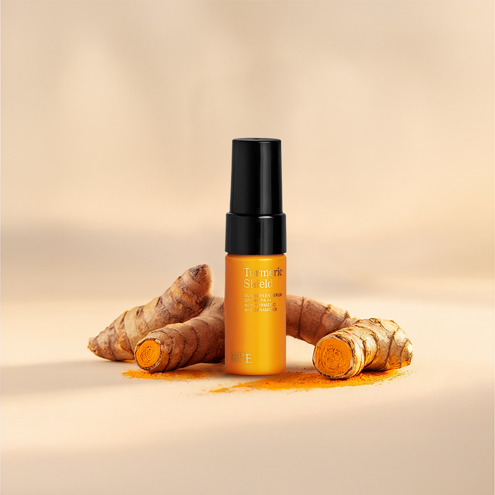 Sunscreen Serum - Turmeric Shield Serum [SPF 40] with Ceramide | 82°E